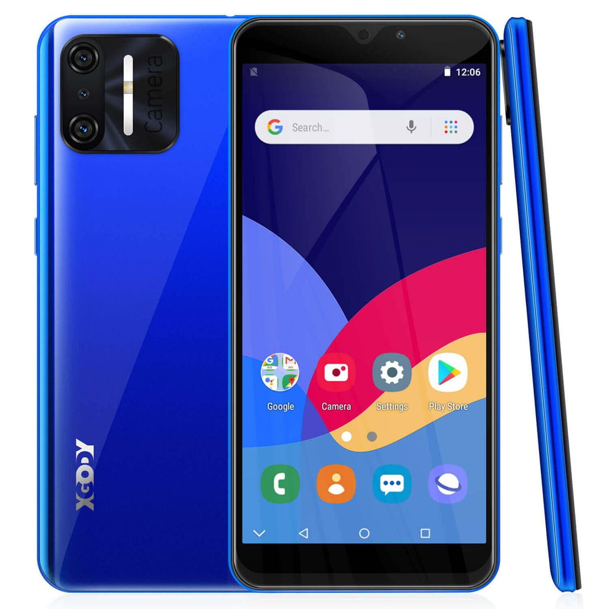 XGODY X13 Unlocked Smartphones, 6.1 Inch Android 9.0 OS with Dual SIM,